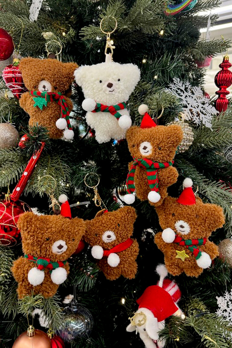 [CJ ENM]크리스마스 테디베어 키링 DIY 키트 - OWNU 오운유 공식 홈페이지